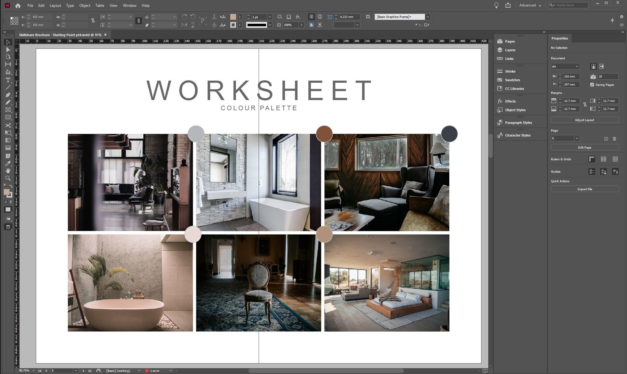 Create a Luxury Brochure in Adobe InDesign | Jason Miller | Skillshare