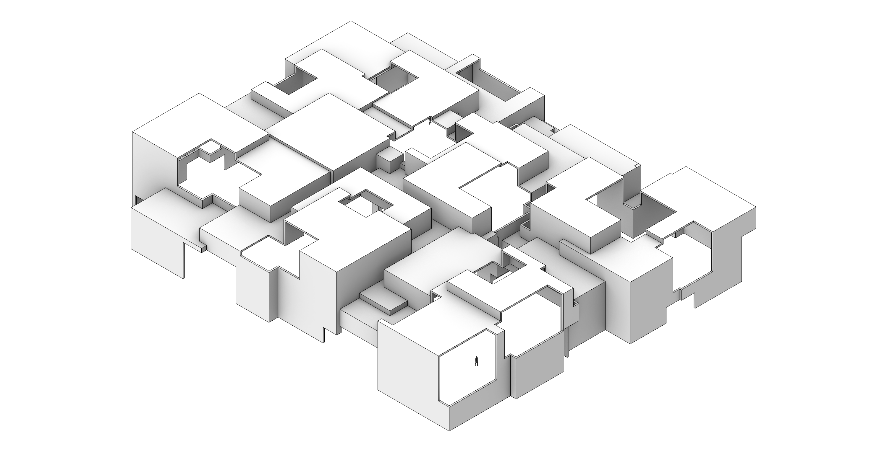 Grasshopper For Rhino 3d Creating A Parametric Volumes And Intersecting Forms Building Exercise 