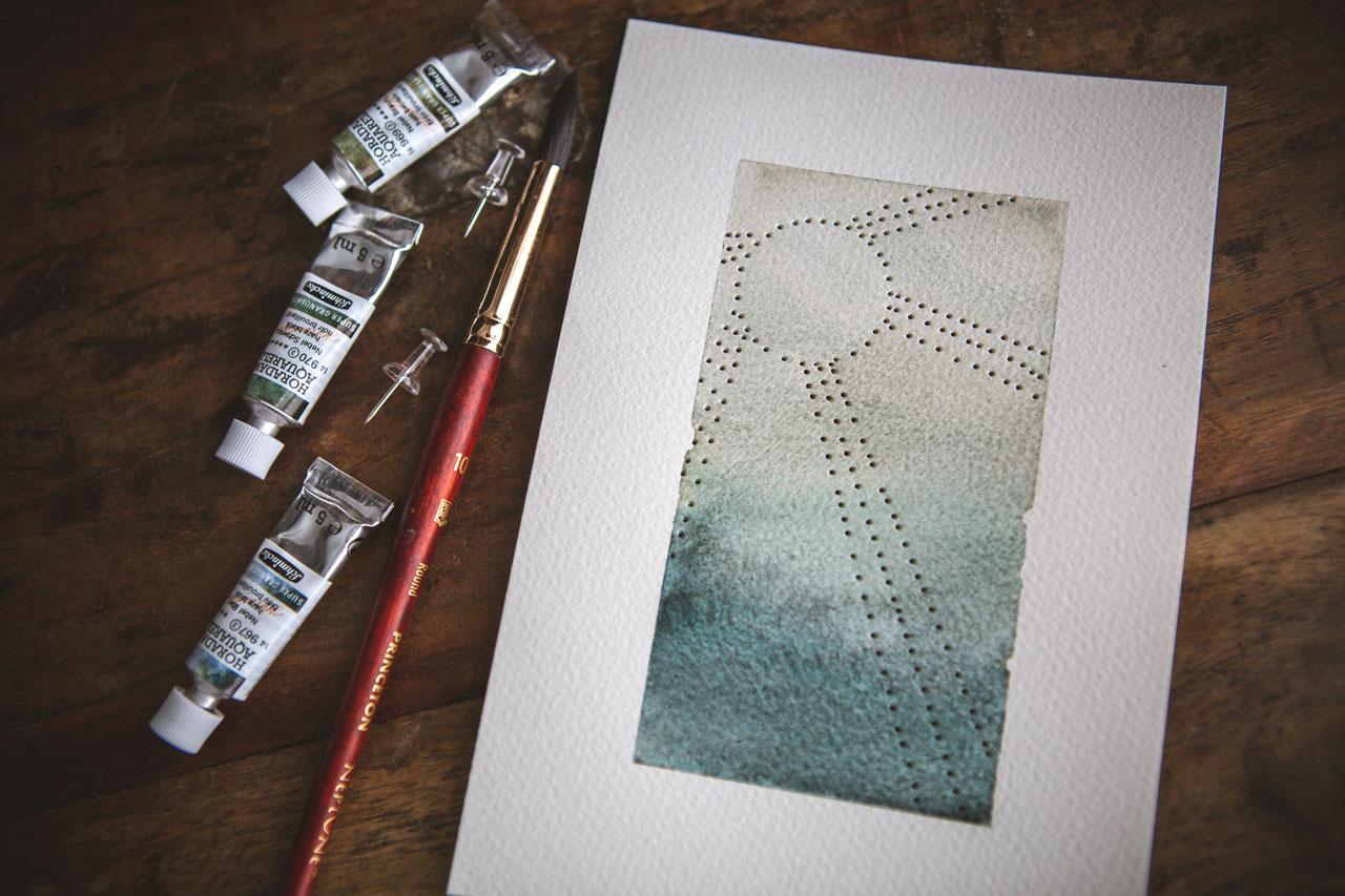 Pin Prick Art - Create Enchanting Landscapes With Unexpected Pin Prick ...