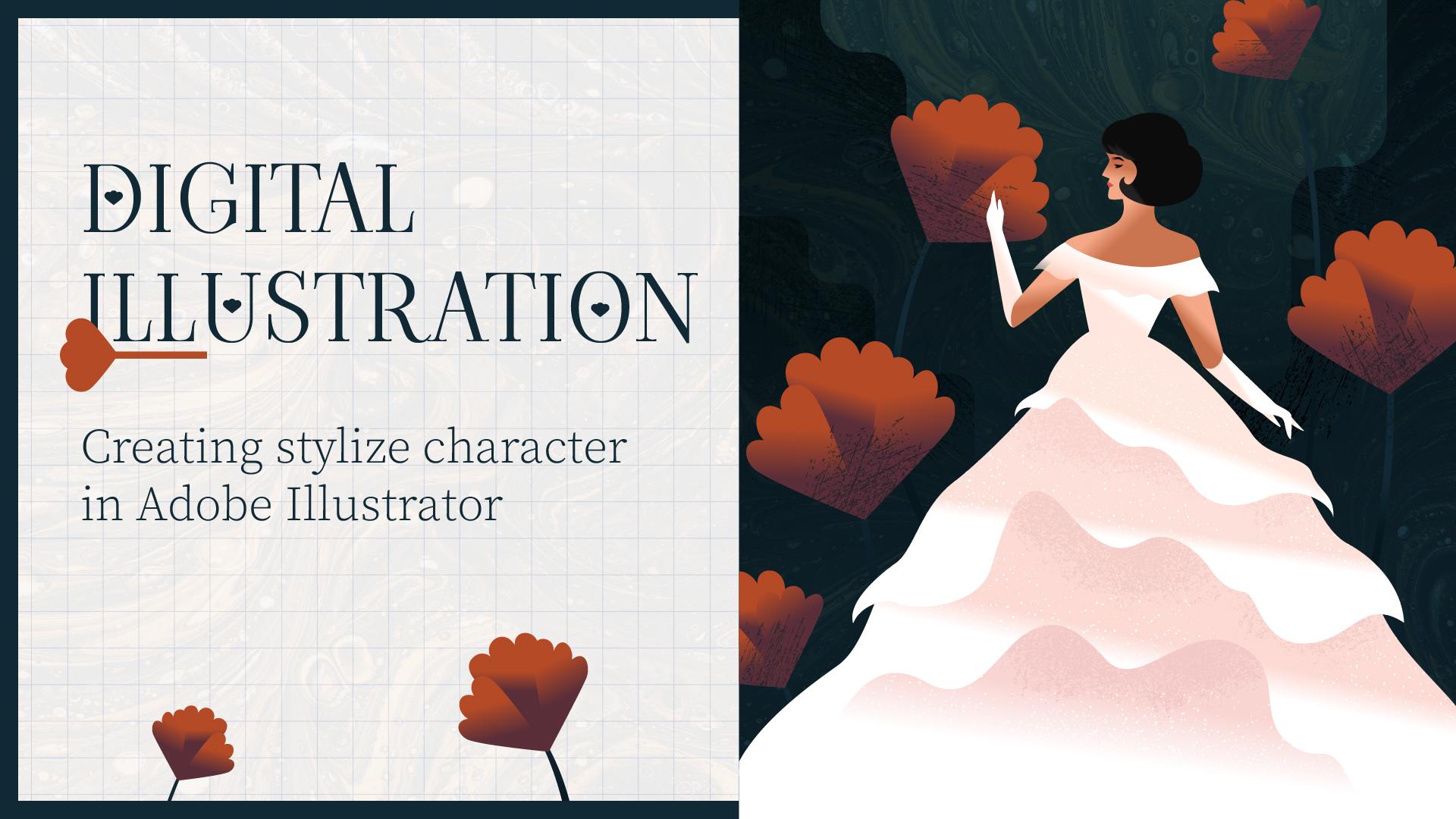 DIGITAL ILLUSTRATION Creating A Stylized Character In Adobe 