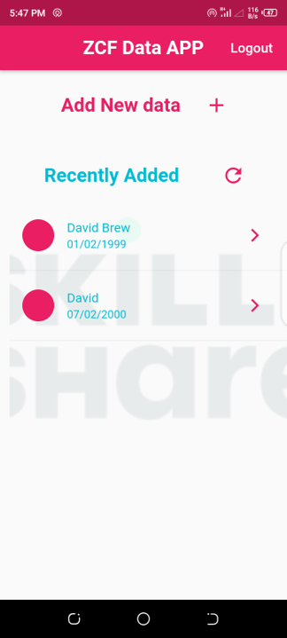 Flutter And Firebase Part 1 Real Time Database David Brewu Skillshare