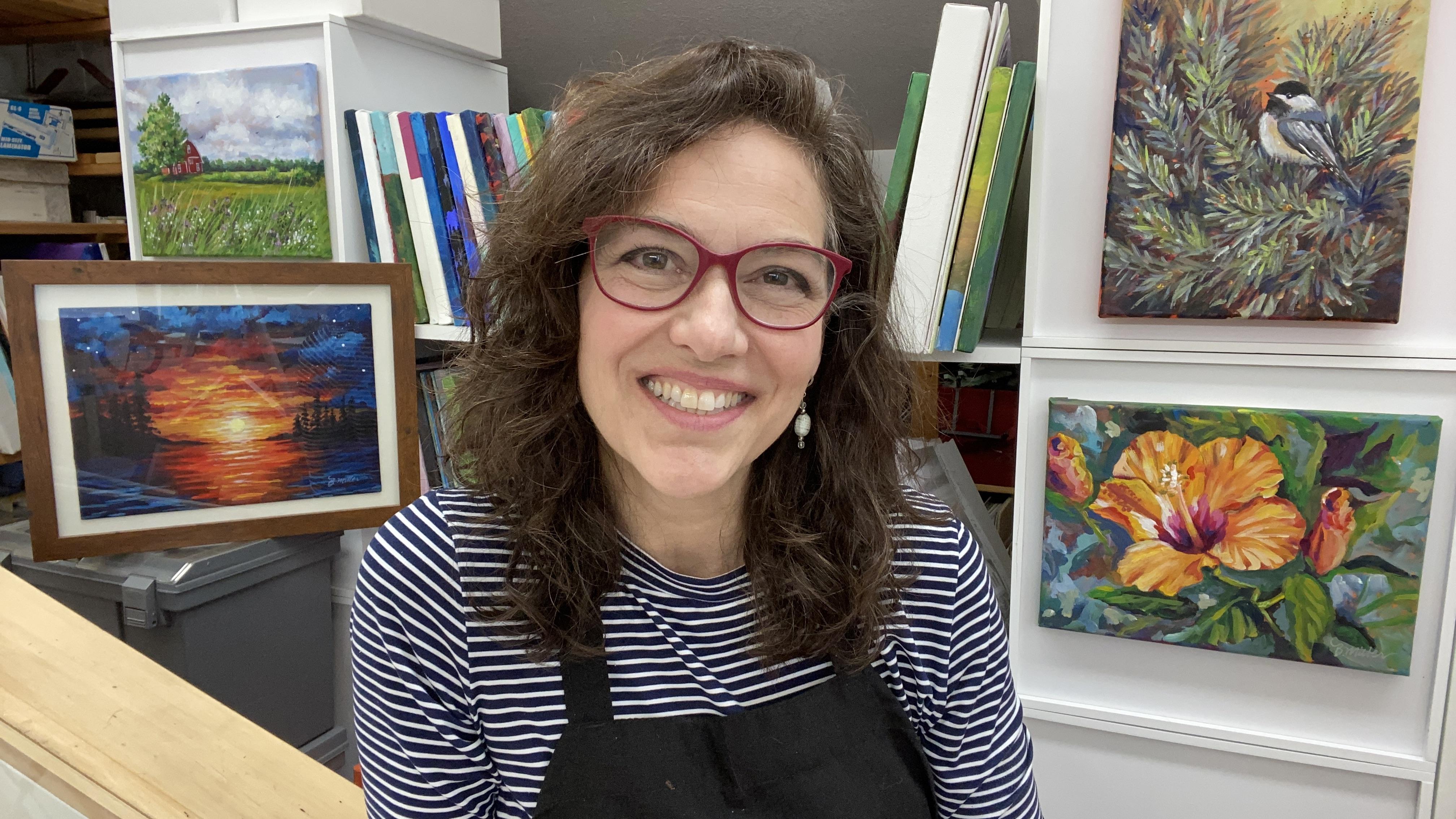 Beginning Acrylics: Introduction to Acrylics and the Painting Process ...