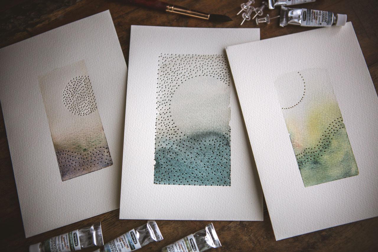 Pin Prick Art - Create Enchanting Landscapes With Unexpected Pin Prick ...