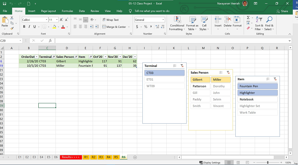 All that You Need to Know about Excel Tables | Narayanan Veeriah ...