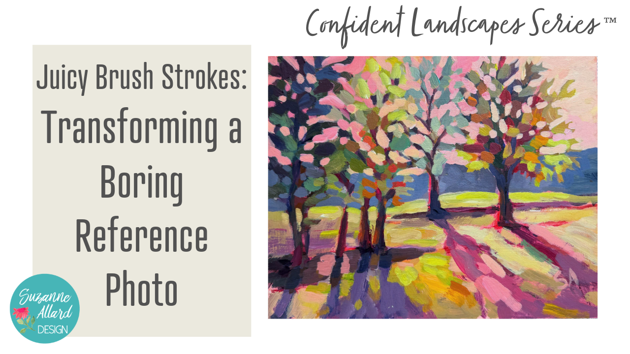 Transforming a Boring Reference Photo (Acrylic, Gouache, Oil, or ...