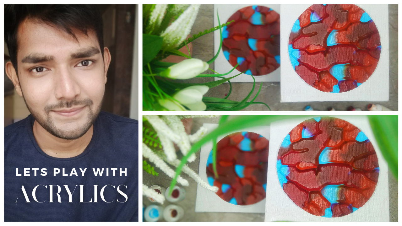 Lets Play With Acrylics - Learn to Paint Easy and Elegant Abstract ...