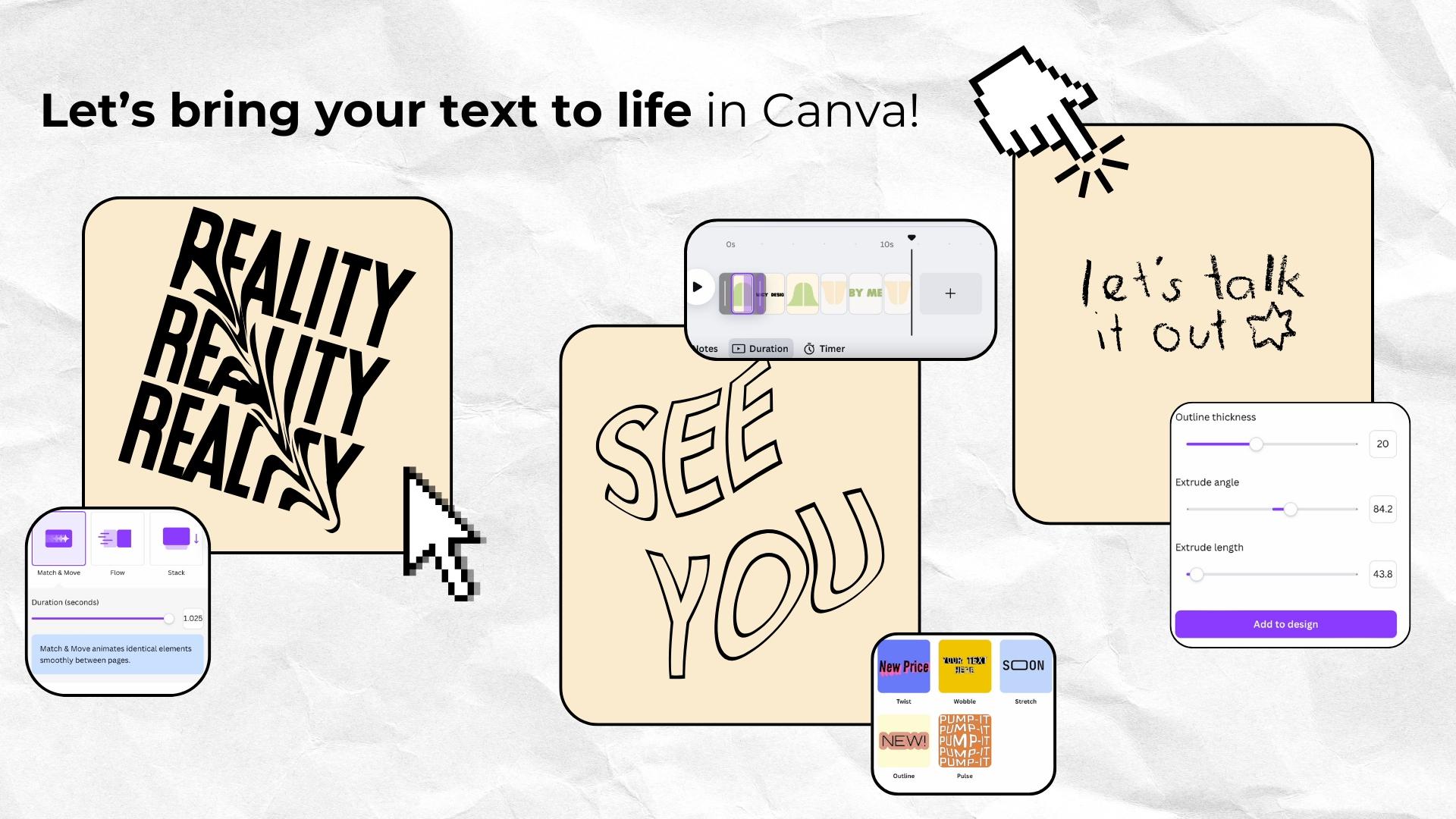 Create Animated Typography - Animate Your Canva Designs. A Beginner’s Guide to Motion Graphics ...