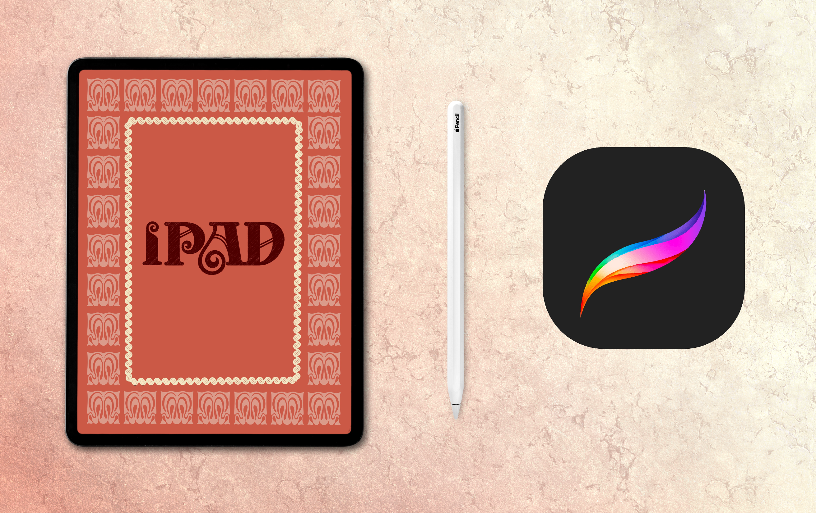 Art Nouveau Part 2: Design a Cohesive Lettering Poster in Procreate ...