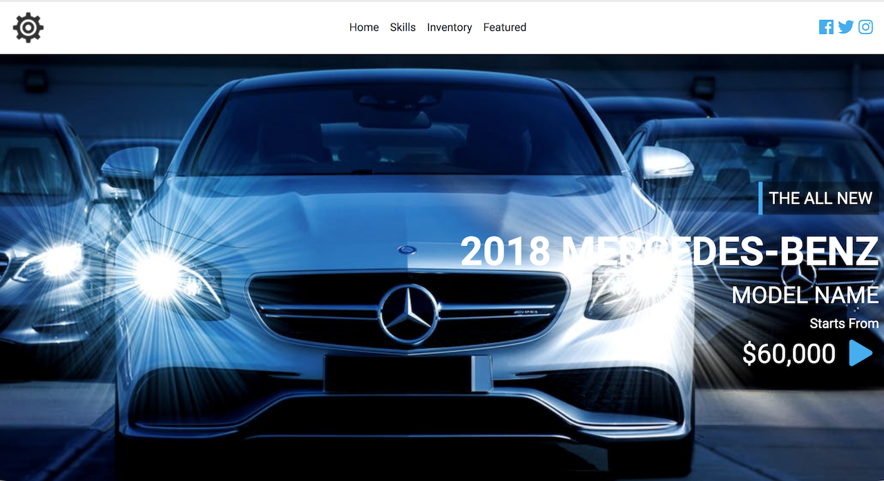 Responsive Car Dealership Website From Scratch Using Html5 Css3 Bootstrap 4 And Javascript Es6