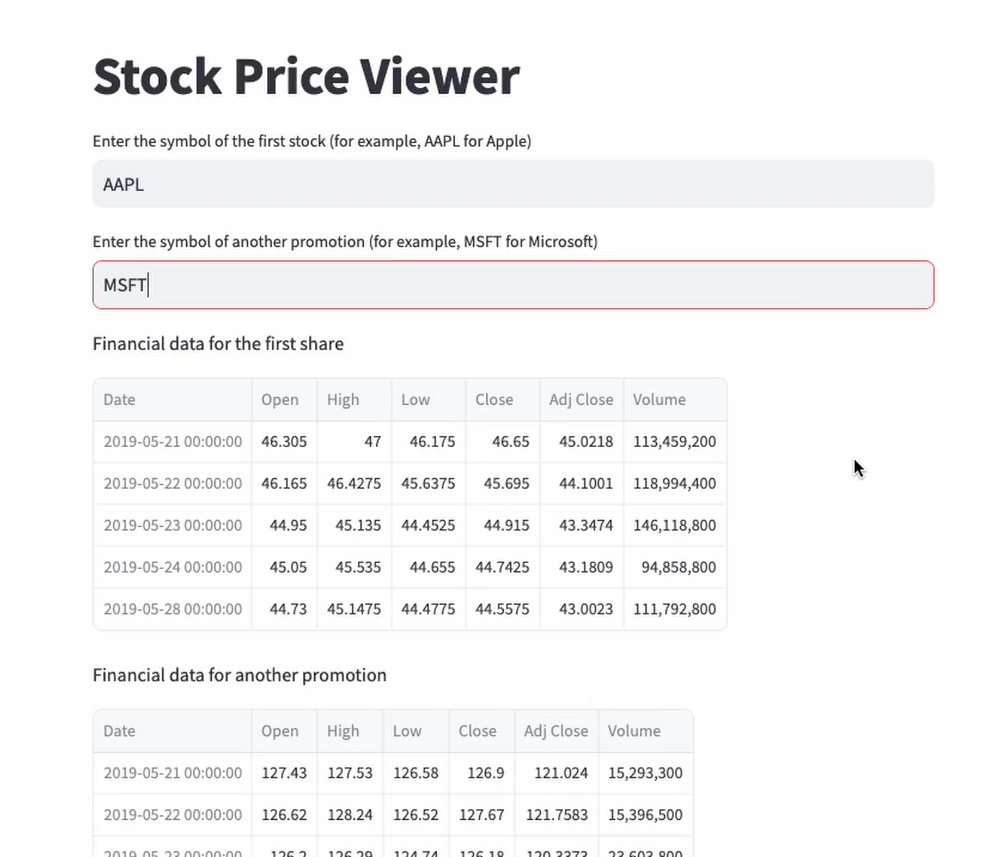 Visualisation interactive des données avec Python : Streamlit et Matplotlib. Déploiement gratuit ...