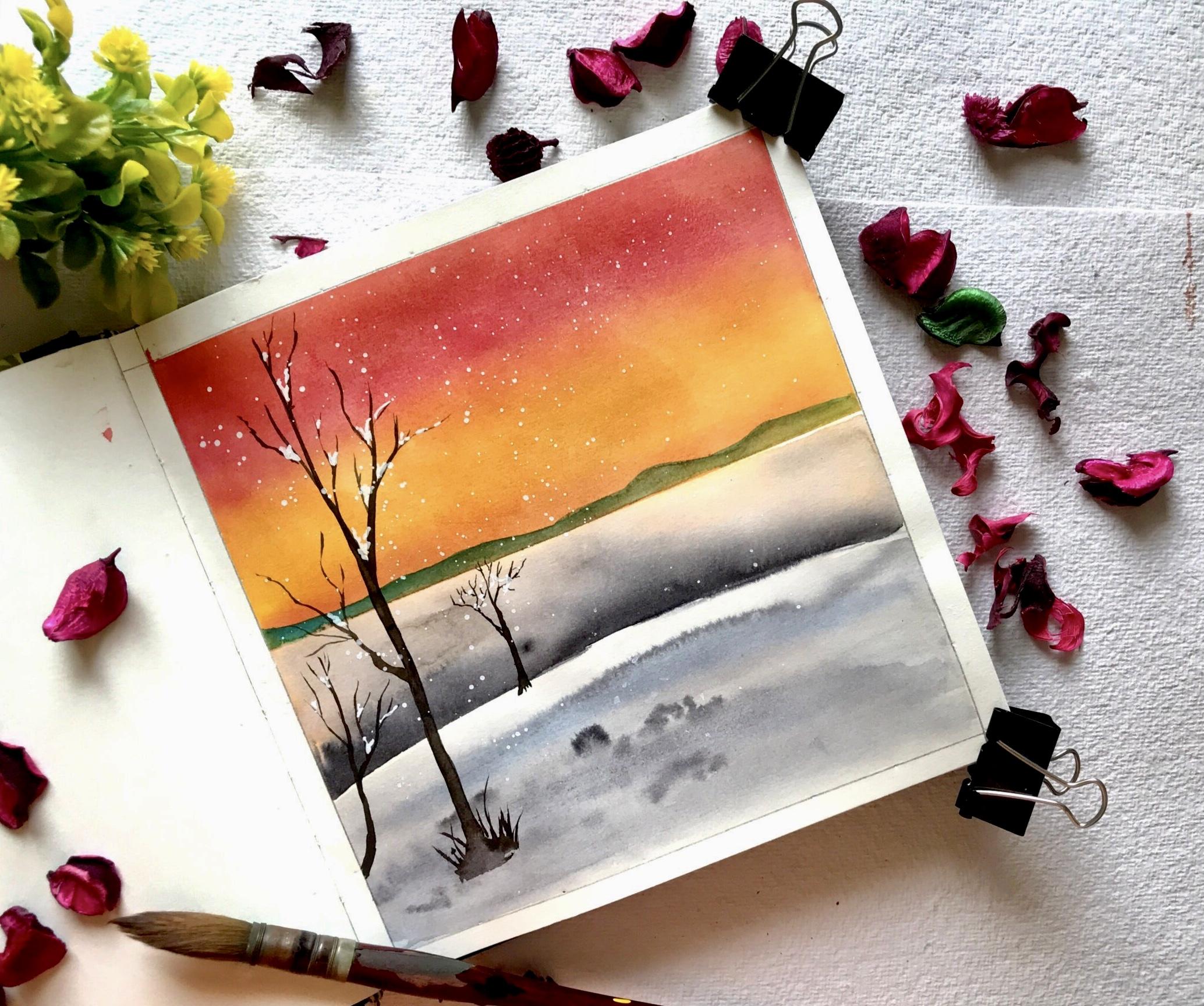 Sketchbook Exploration with Watercolors | Richa Saxena | Skillshare