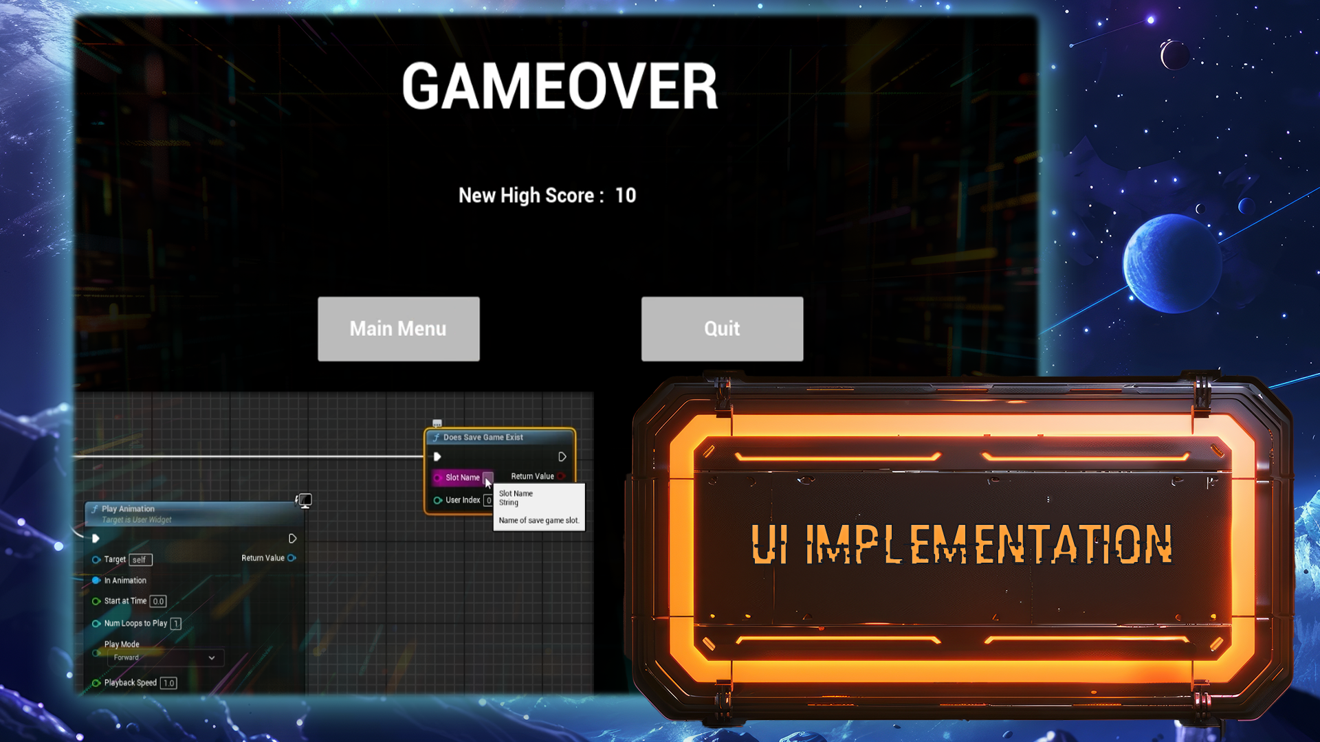 Unreal Engine 5 Blueprints Step By Step Space Shooter Game Development 3d Tudor Skillshare