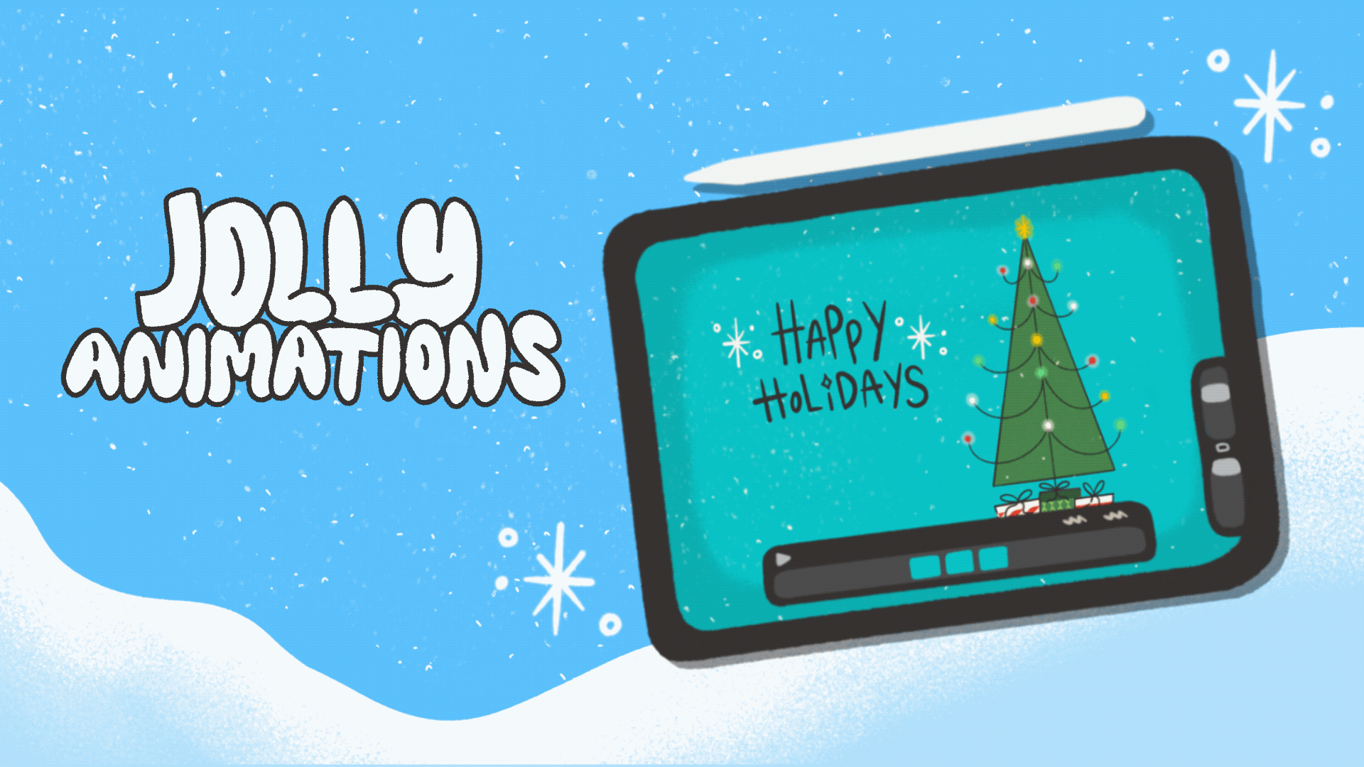 Jolly Animations: Bring Holiday Scenes to Life in Procreate | Isaiah ...