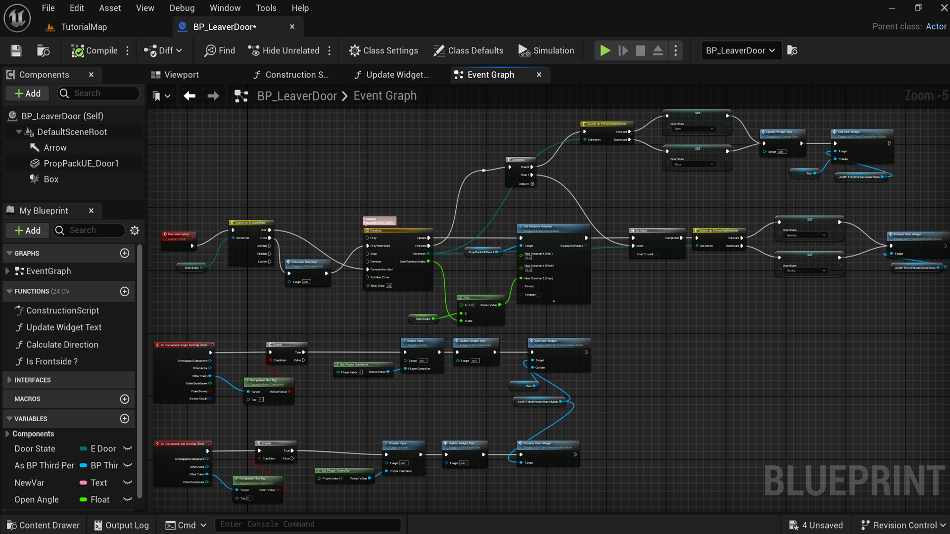 Unreal Engine 5 Blueprint Mastery: Door Systems and Interactive Portals | 3D Tudor | Skillshare