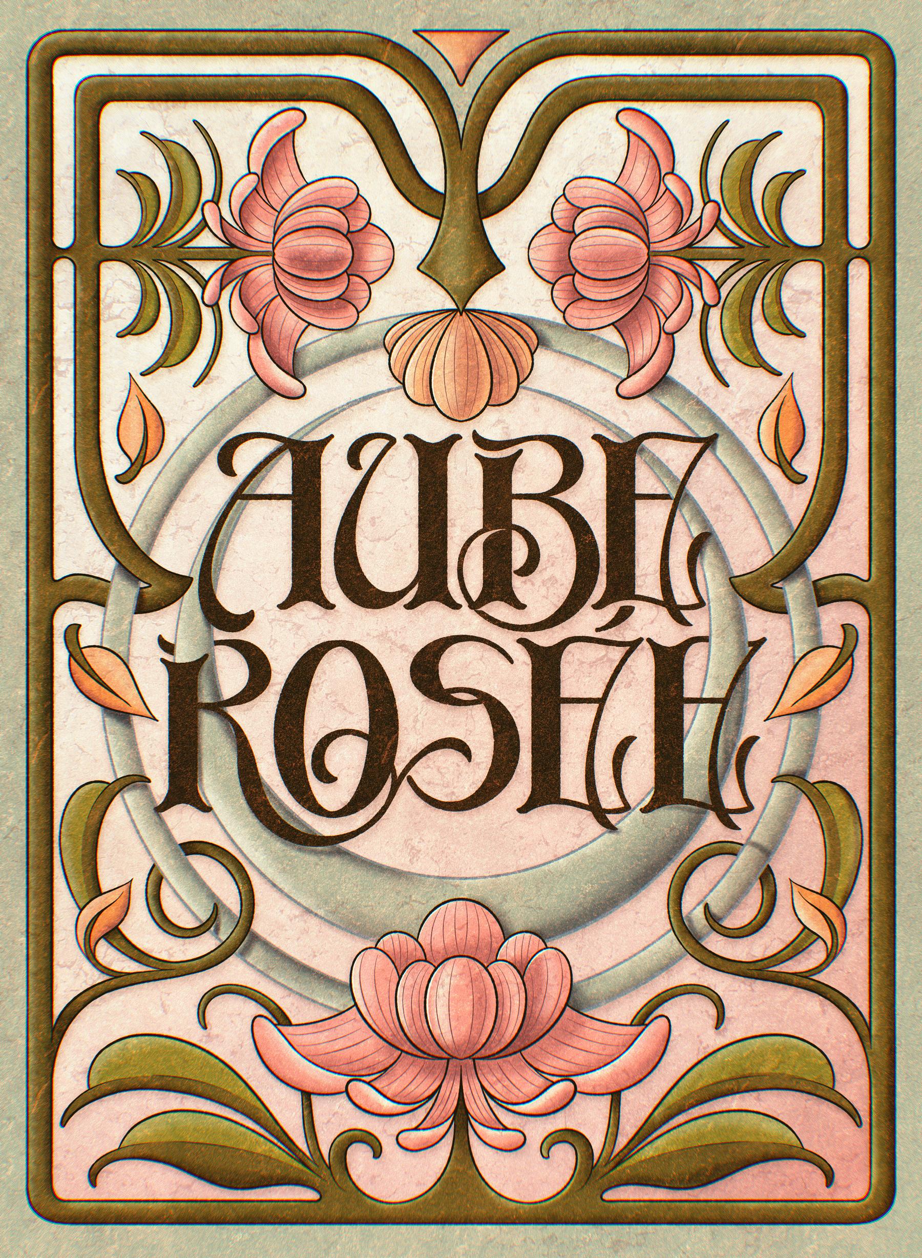 Art Nouveau Part 2: Design a Cohesive Lettering Poster in Procreate ...