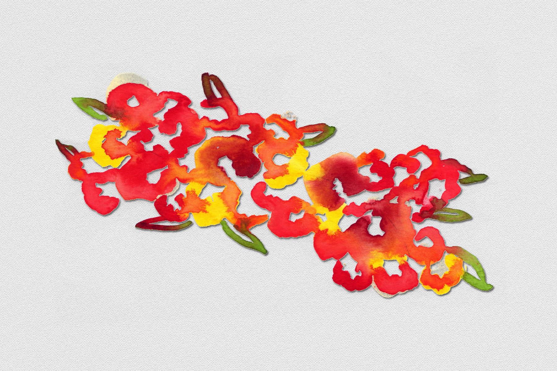Abstract Watercolor Floral Clusters: Ultra Easy | Daniela Mellen ...