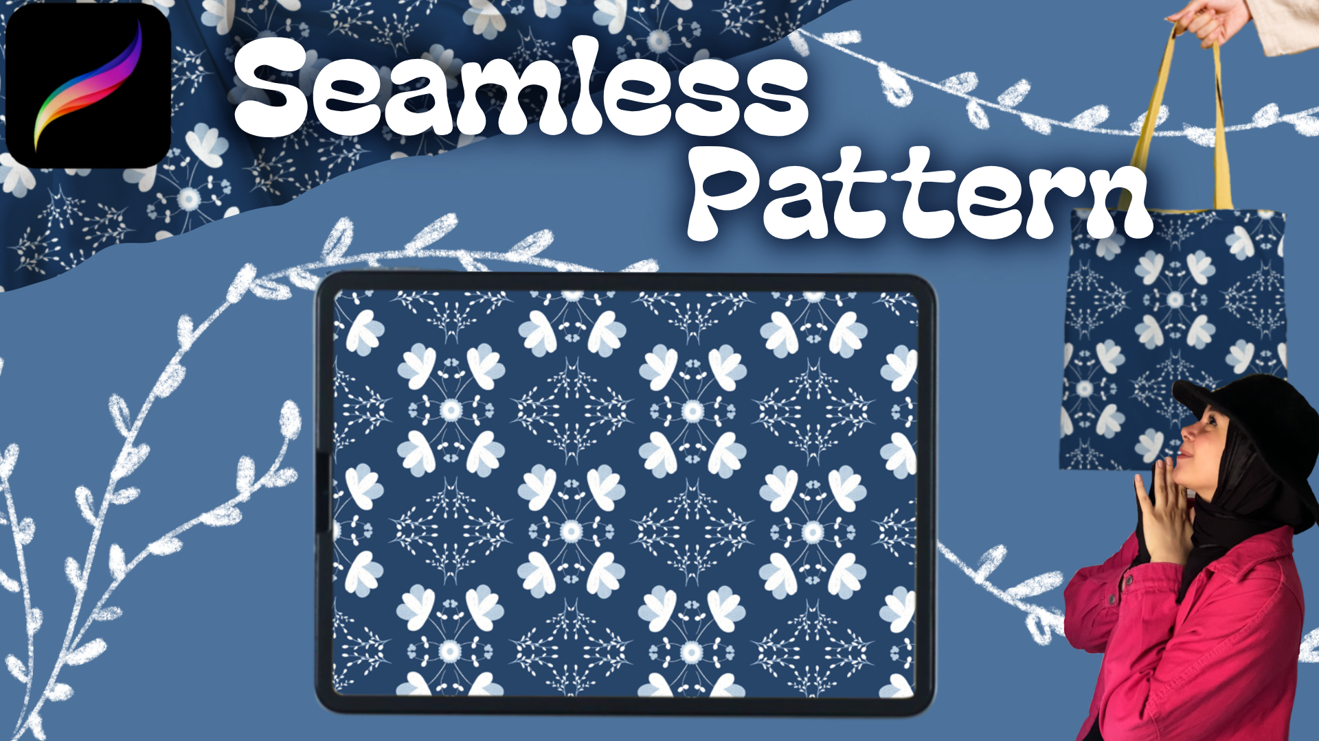Pattern Design For ALL LEVELS / Create your Seamless Pattern STEP BY STEP | Binoo's Studio ...