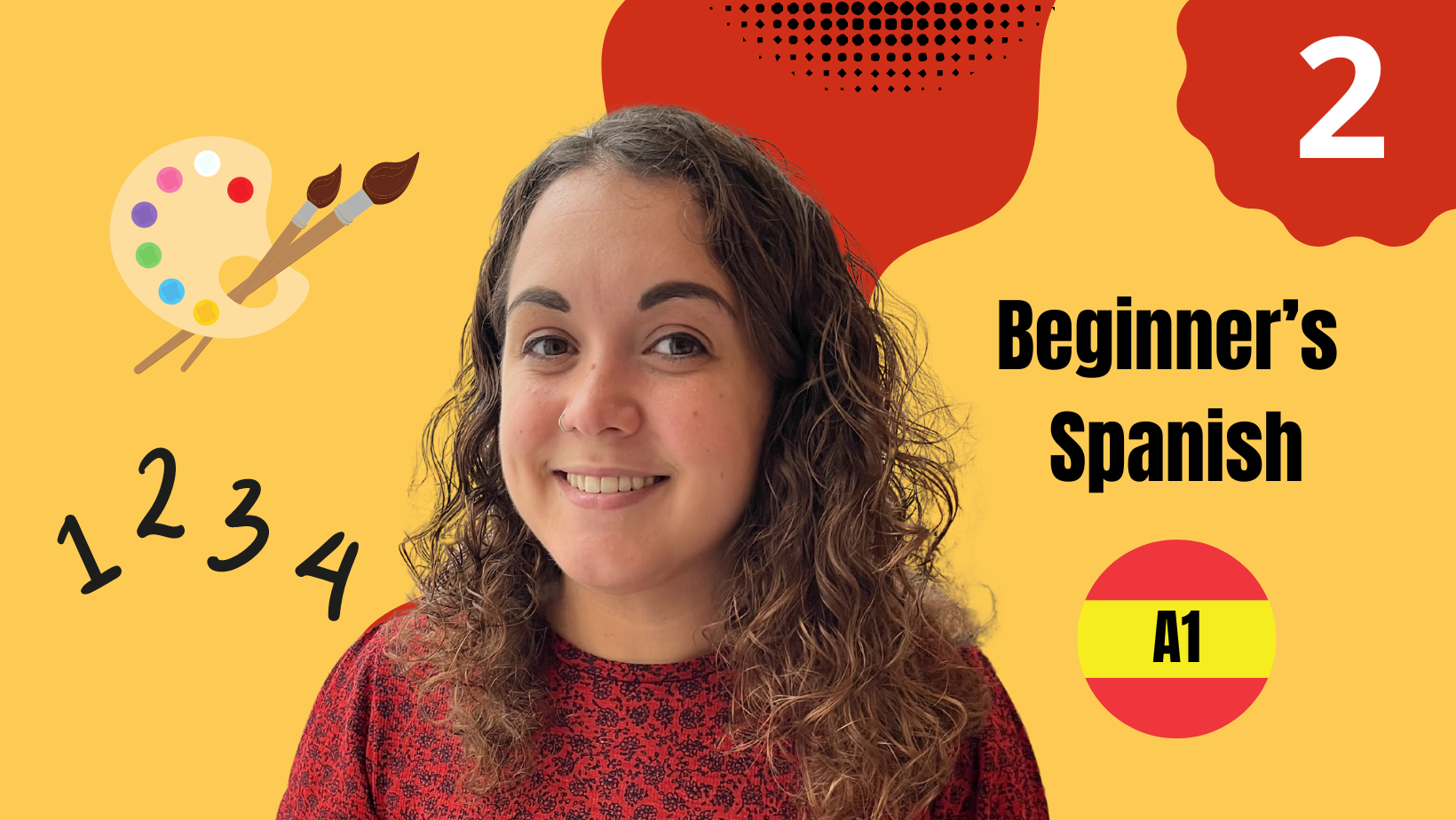 Beginner Spanish A1 Course || Colours & Numbers / Personal Pronouns ...