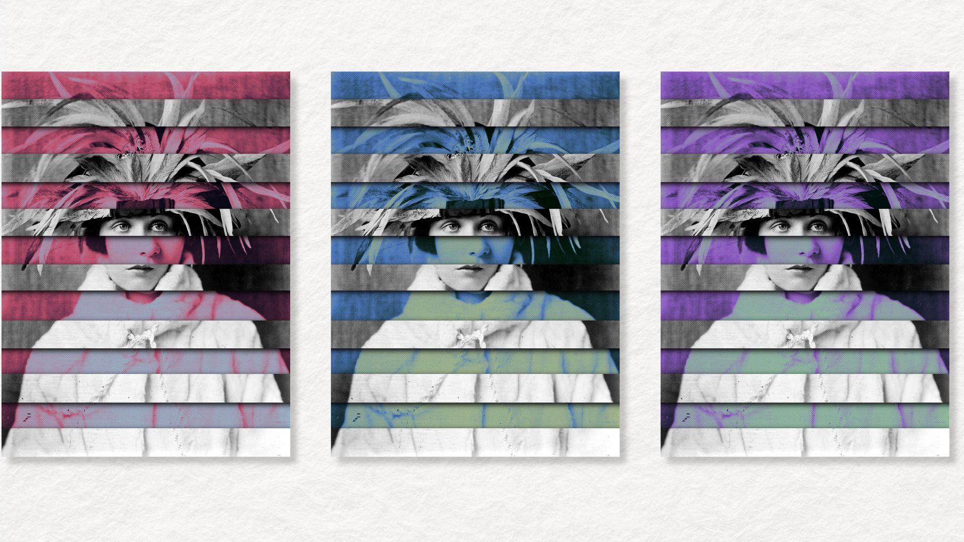 10-Minute Collage: Add Funky Gradients & Shadows to Vintage Photos in ...