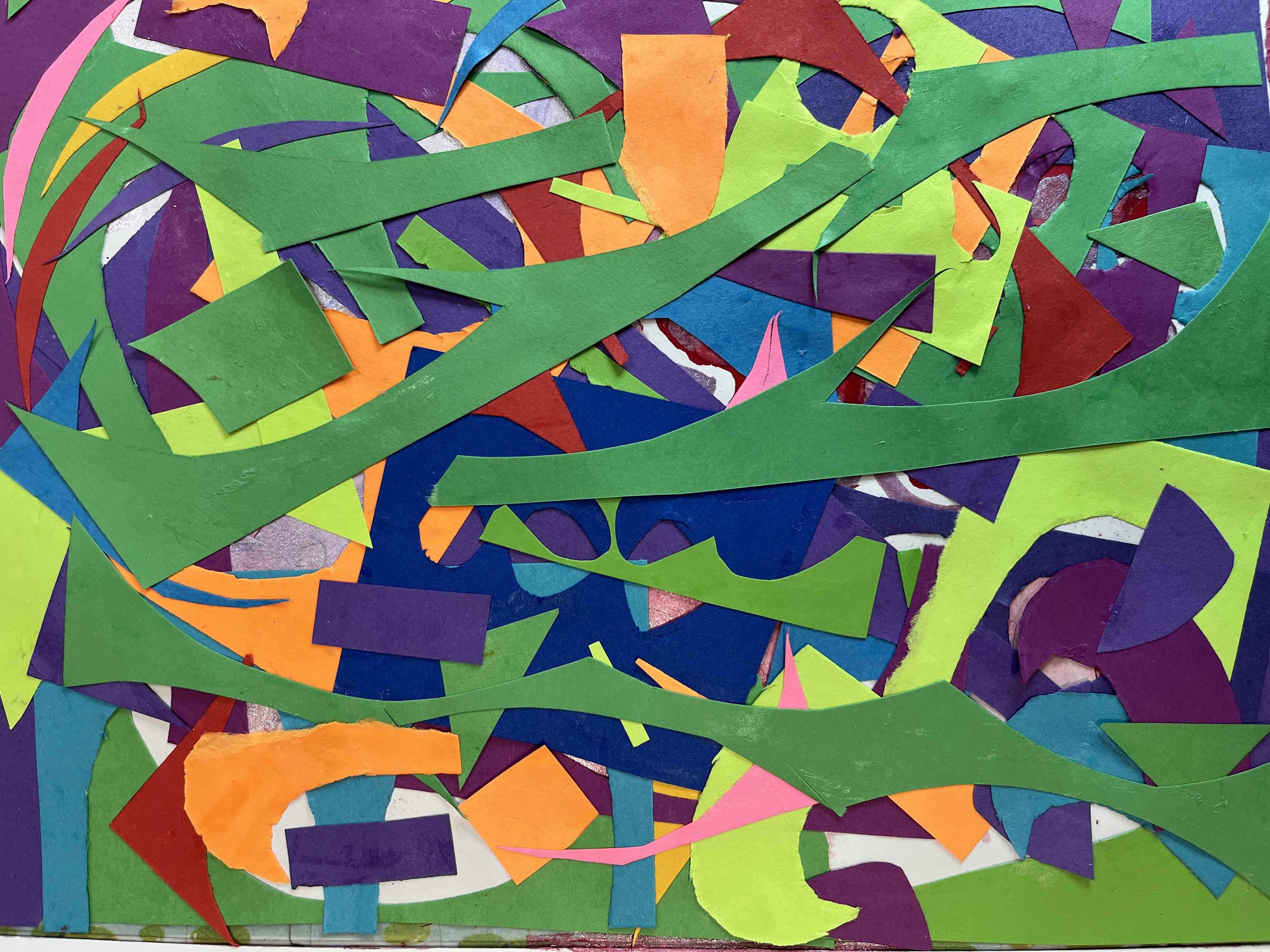 Collage abstracto: 3 formas | Elisabeth Wellfare | Skillshare