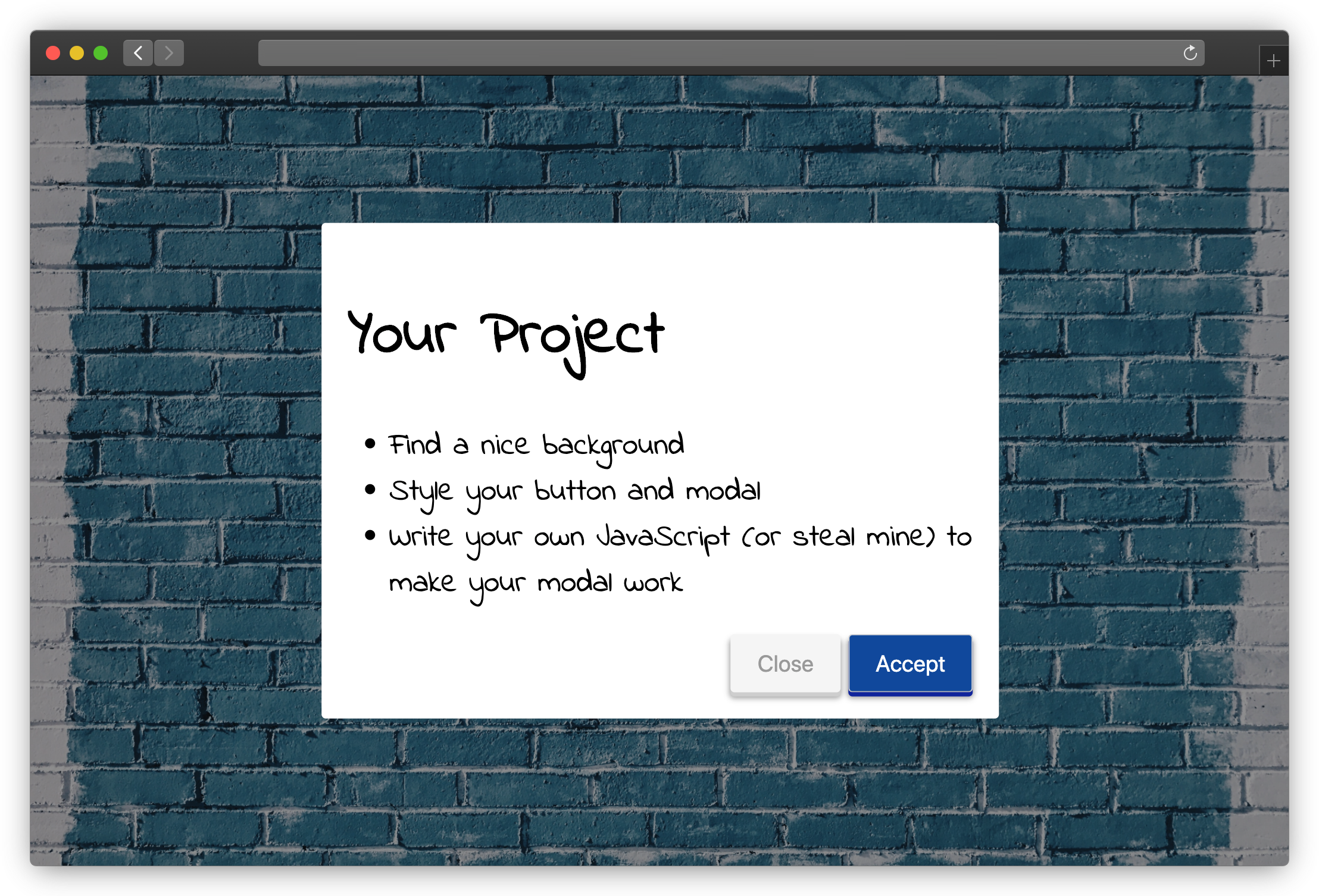 Create A Modal By Hand Using Html Css And Javascript Kalob Taulien Skillshare