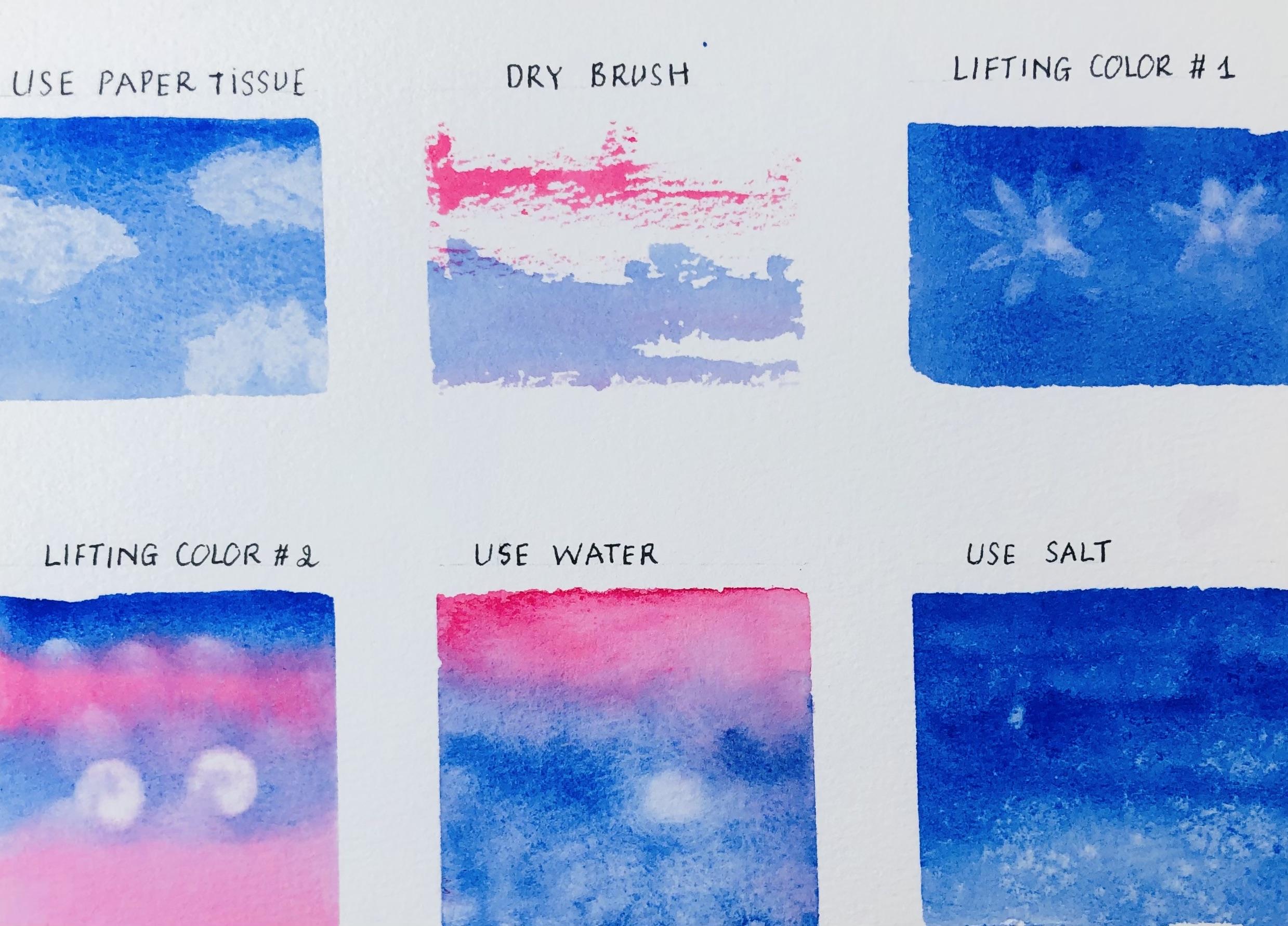 12 Fundamental Watercolor Techniques for Beginners and Beyond | ⭐ Trang ...