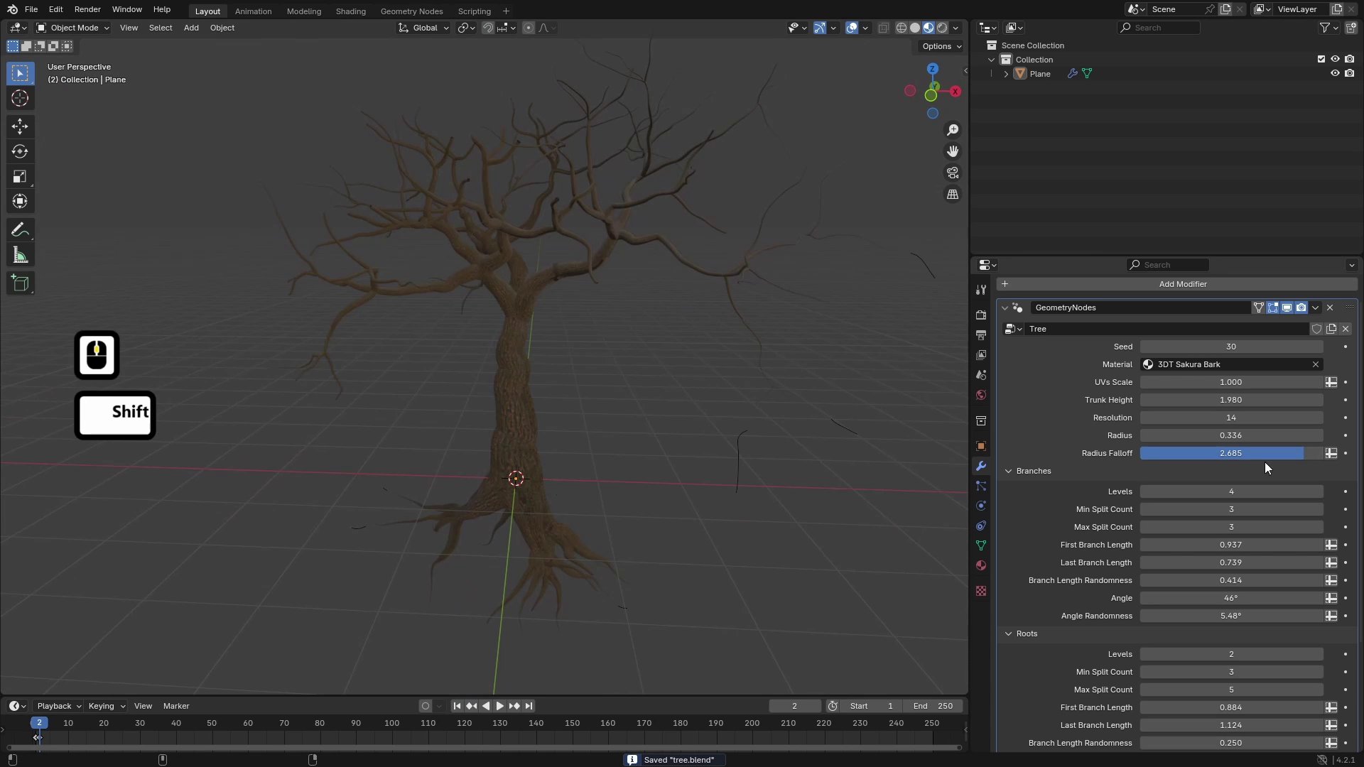 3D Trees with Blender Geometry Nodes | 3D Tudor | Skillshare