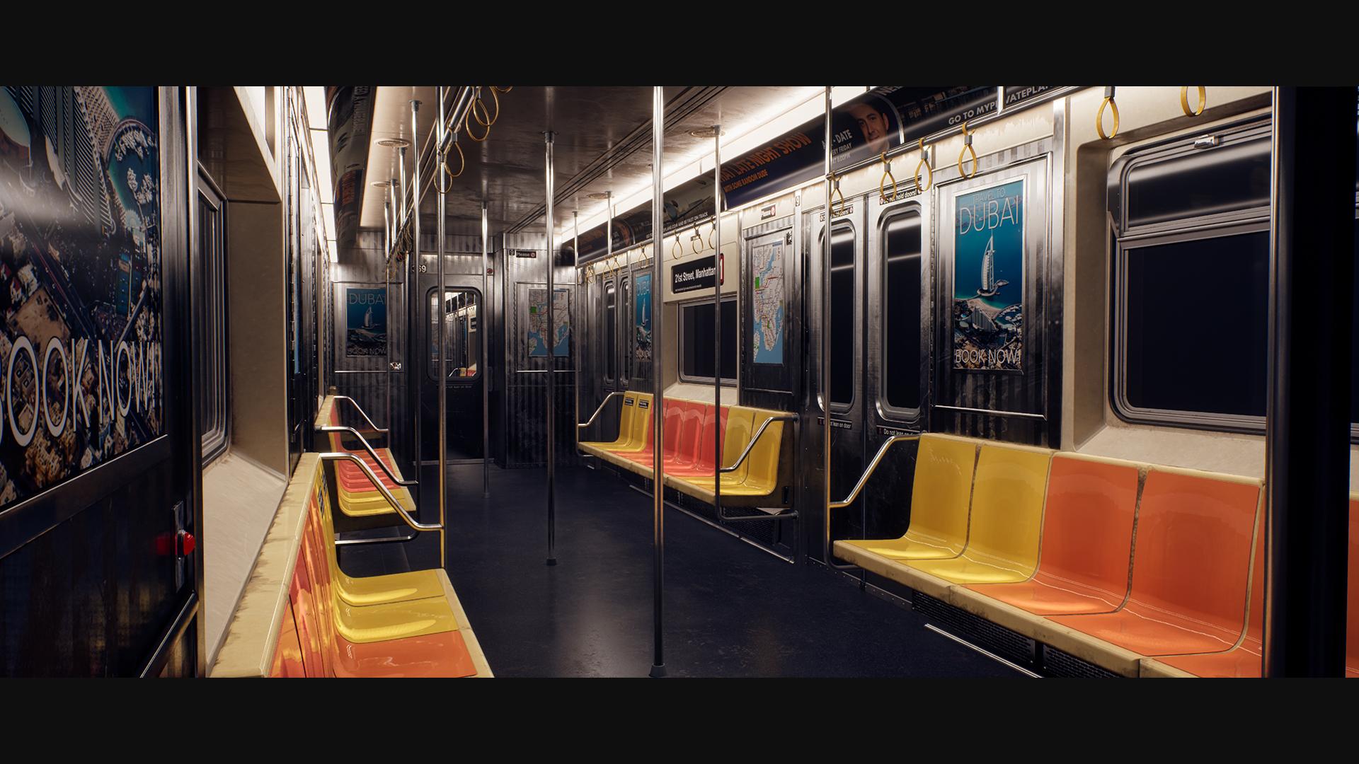 Creating a metro train interior in Unreal Engine 5 | FastTrackTutorials ...