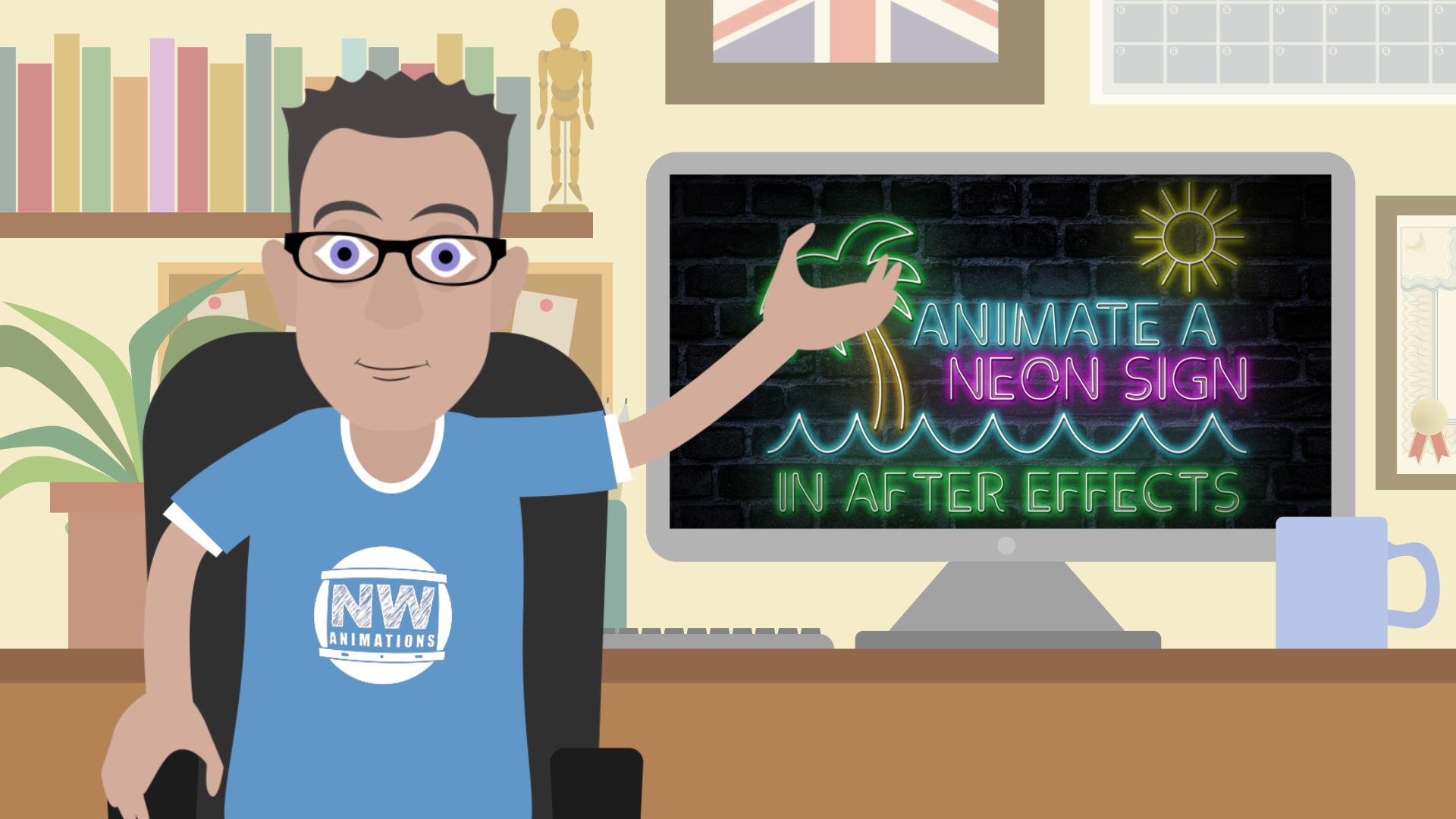Animate a Neon Sign in After Effects | Neil Whitman | Skillshare