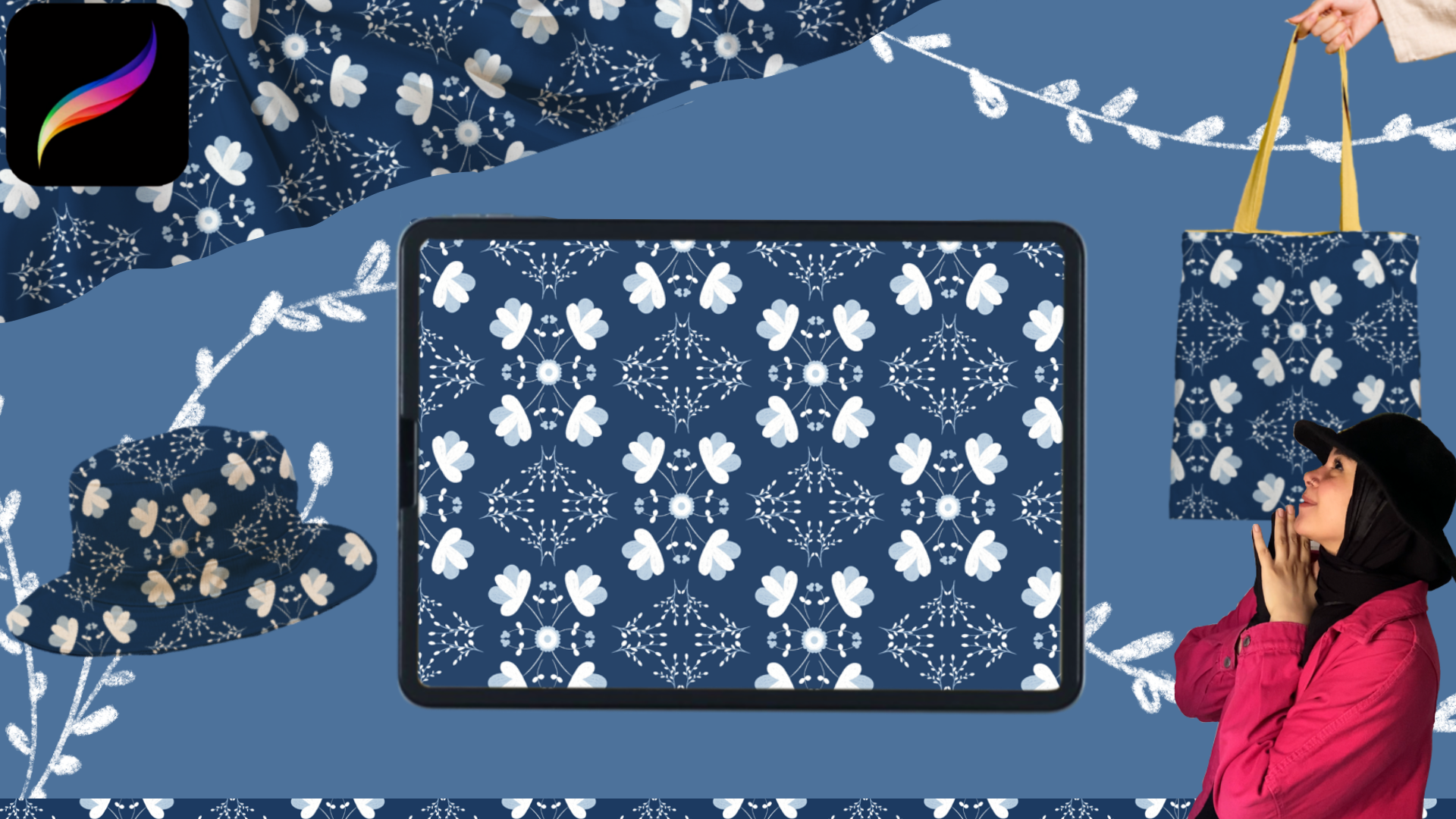 Pattern Design For ALL LEVELS / Create your Seamless Pattern STEP BY STEP | Binoo's Studio ...