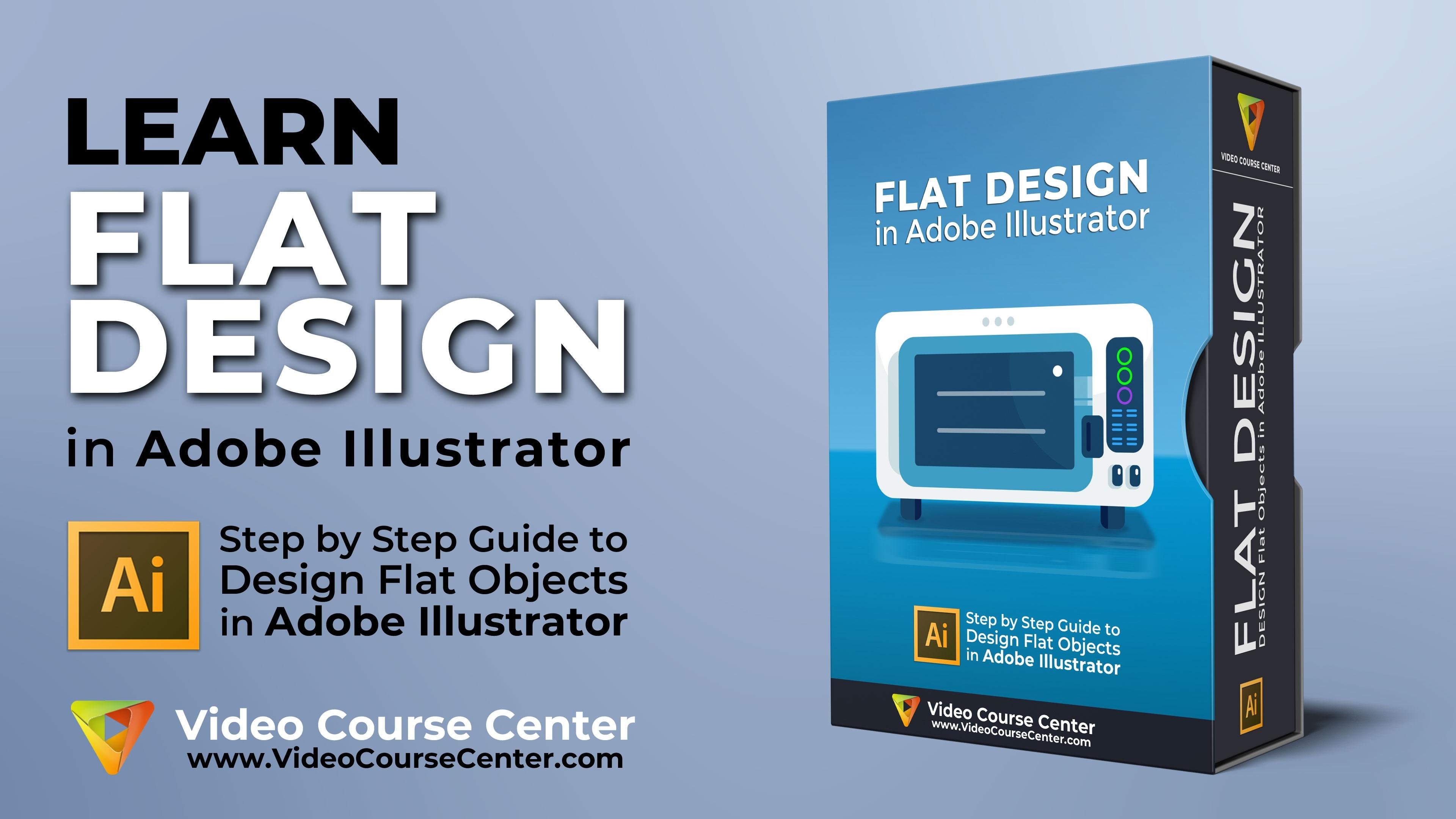 Flat Design: Create Flat Style Illustration In Adobe Illustrator | F ...