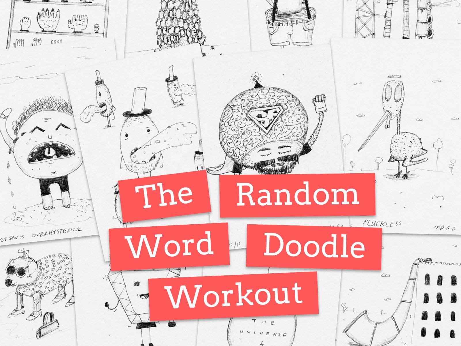 Creativity Boost: 10 Days of Random Word Doodles With New Words ...