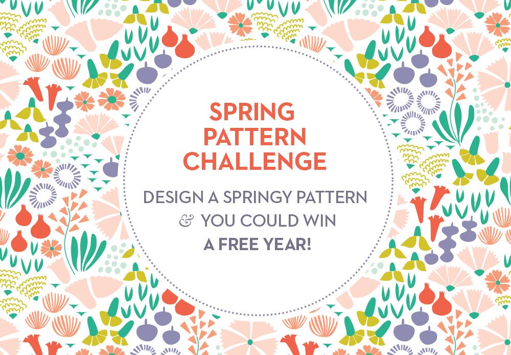 2-Week *Spring* Pattern Design Challenge - Skillshare