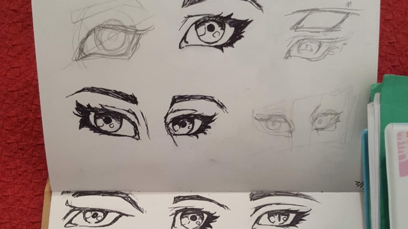 How To Draw Comic Style Eyes Step By Step Robert Marzullo Skillshare