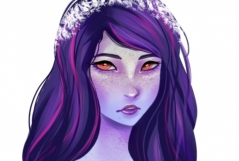 Digital Art Tutorial: How to Paint Stylized Portraits | Maxine Vee ...