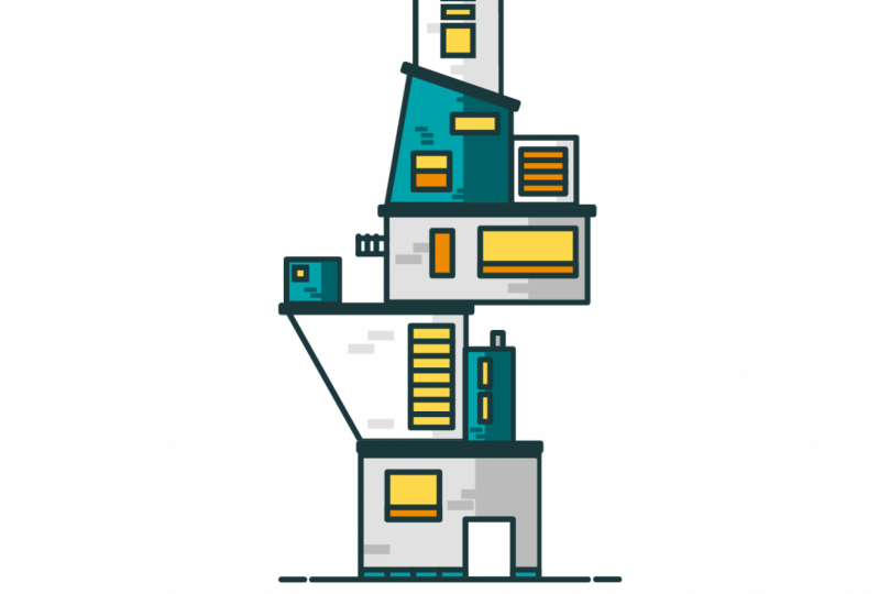 2D ANIMATION of the Buildings in After Effects, Beginners Friendly ...