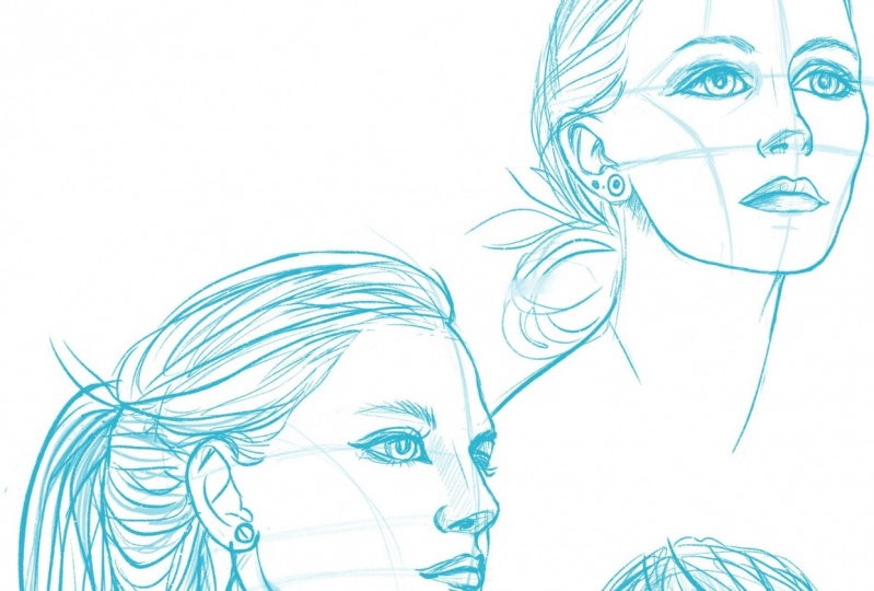 Beginner Figure Drawing - Drawing The Head - Positioning | JW Learning ...