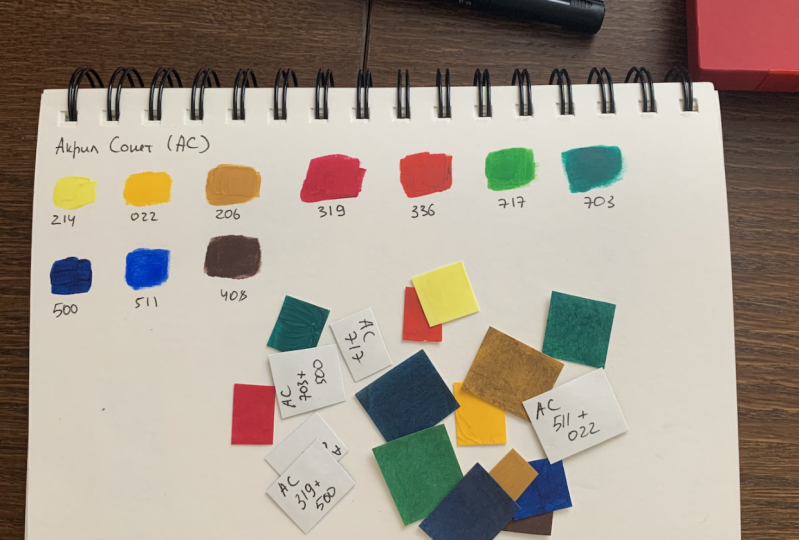 The Value of Making Color Swatches: A Simple Method To Improve Your Art ...