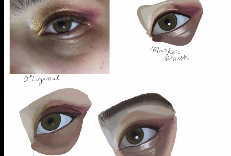 How to Paint on Procreate: The Eyes | Alessia Sketchbook | Skillshare