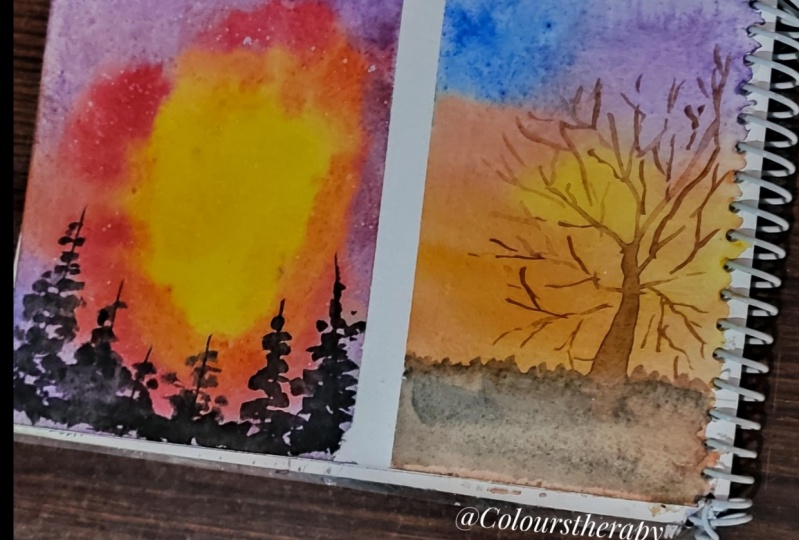 Technique of Rewetting in Watercolors- Everything About the Rewetting ...