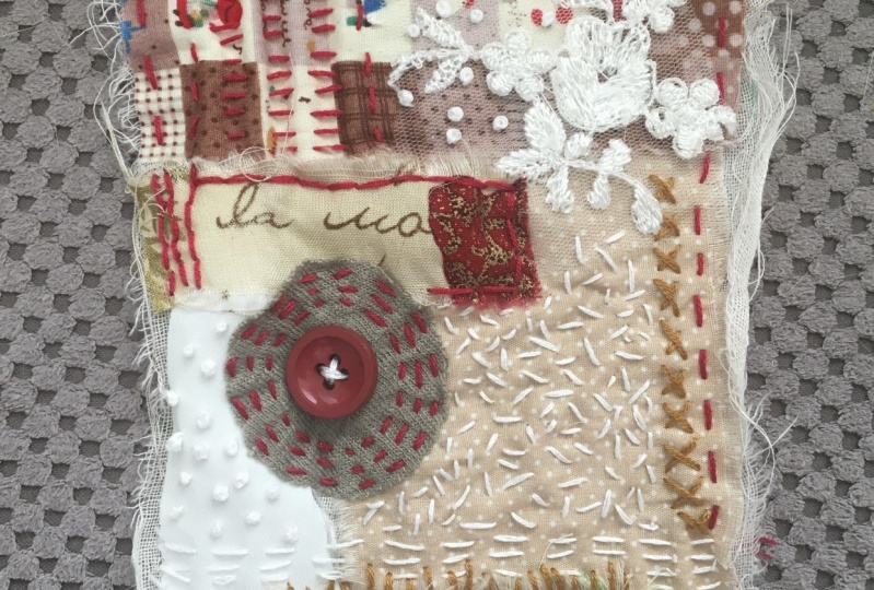 Five Ways to Use Circles in Slow Stitching Projects | Daniela Mellen ...