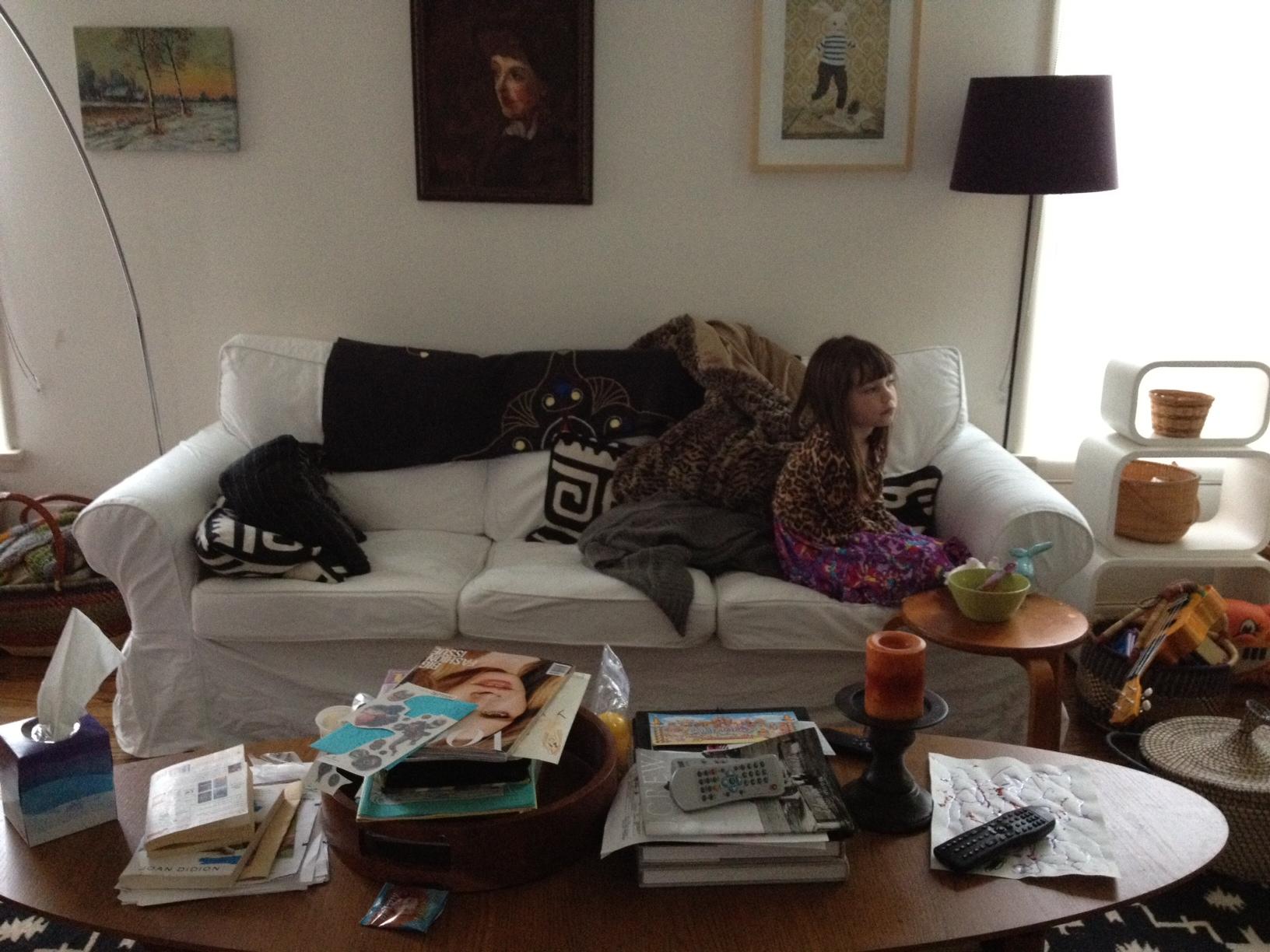 Messy Living Room Table | Baci Living Room