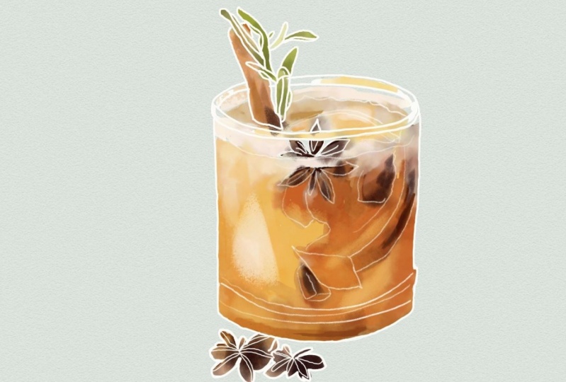 Minimalistic Cocktail Illustration in Procreate | Maja Faber | Skillshare