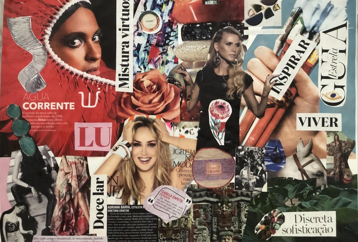 Gossip Magazine Collage