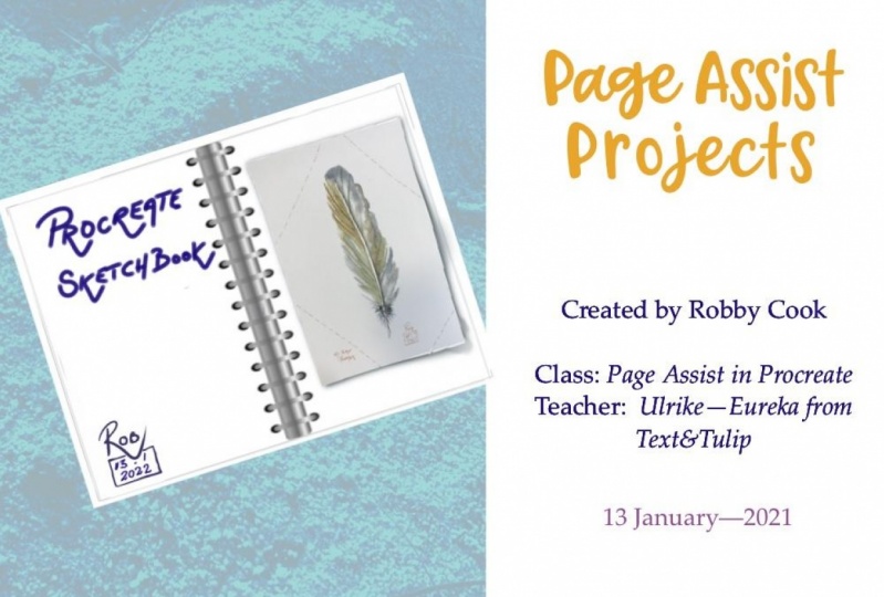 Put Your Art into your own Calendar Design with Procreate Page Assist ...