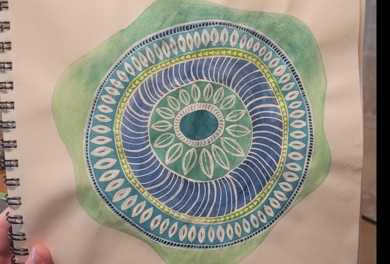 Aquarell Meditatives Mandala: Entspannen und Erstellen | Daniela Mellen ...