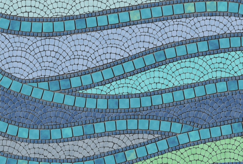 Create a Realistic Mosaic Tile Illustration in Procreate With 20 ...