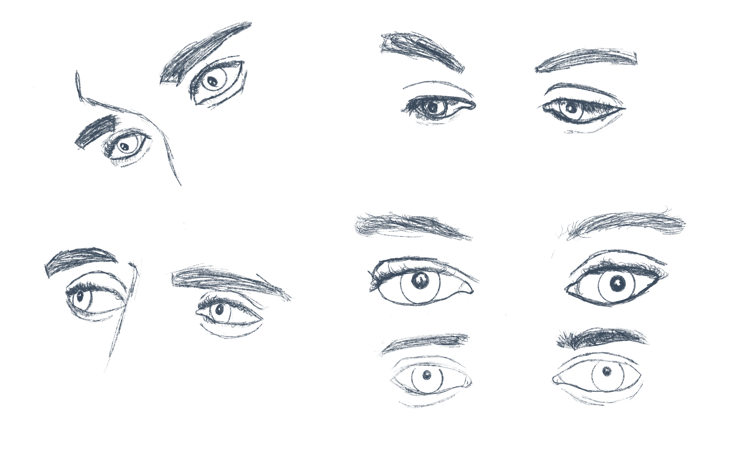 Drawing Guy Eyes
