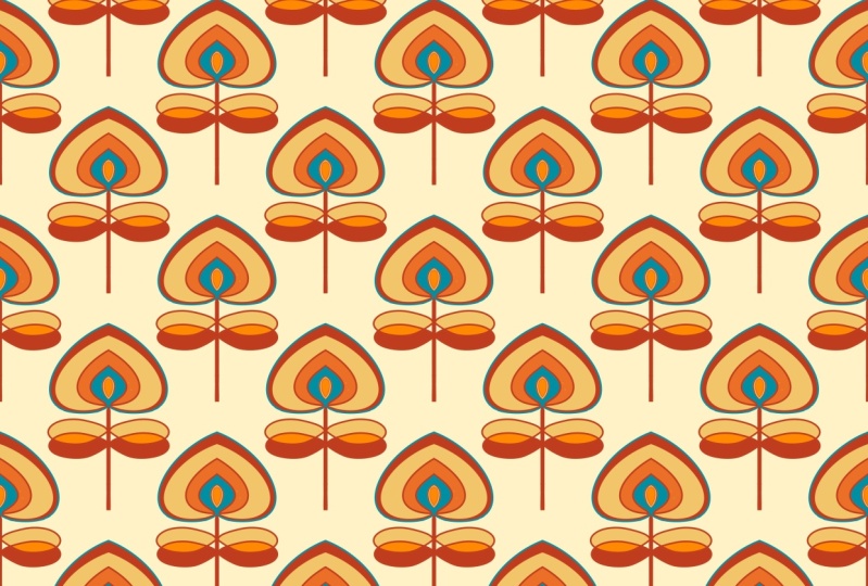 Retro Repeat Pattern Design in Procreate | Delores Naskrent | Skillshare