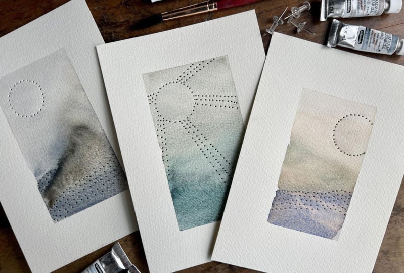 Pin Prick Art - Create Enchanting Landscapes With Unexpected Pin Prick ...